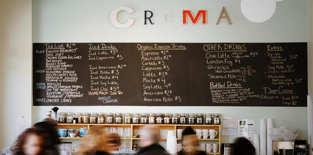 The Daily Grind: Toronto café Crema Coffee Co. – BoldFace
